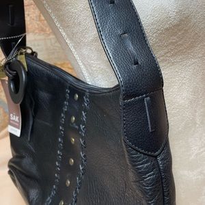 The Sak | Bags | Nwt The Sack Black Leather Shoulder Bag | Poshmark